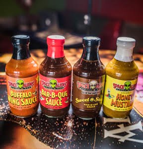 Sauces Sampler Pack - Space Aliens